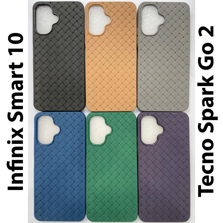 Infinix Smart 10 / Tecno Spark Go 2 – Premium Woven Back Cover ...