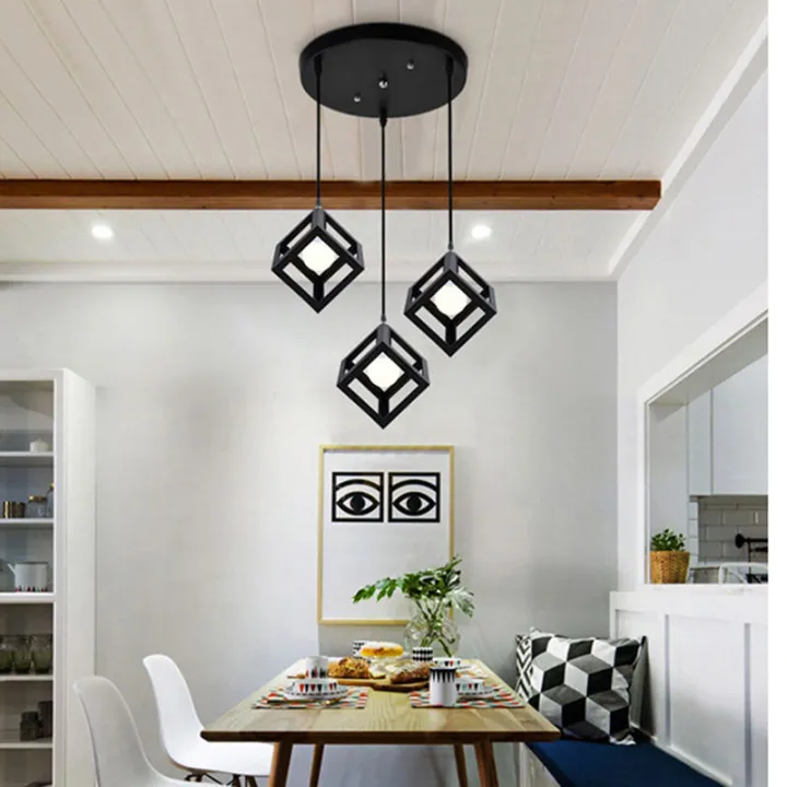 Square Cube Shaped Hanging Light , Ceiling Light , Ceiling Lamp ...