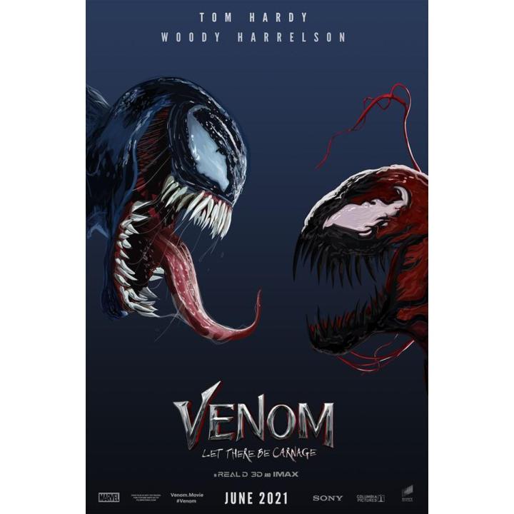 The Venom by the Marvel MCU 2.0 Fan Posters Vinyl Paper Quotes Vintage ...