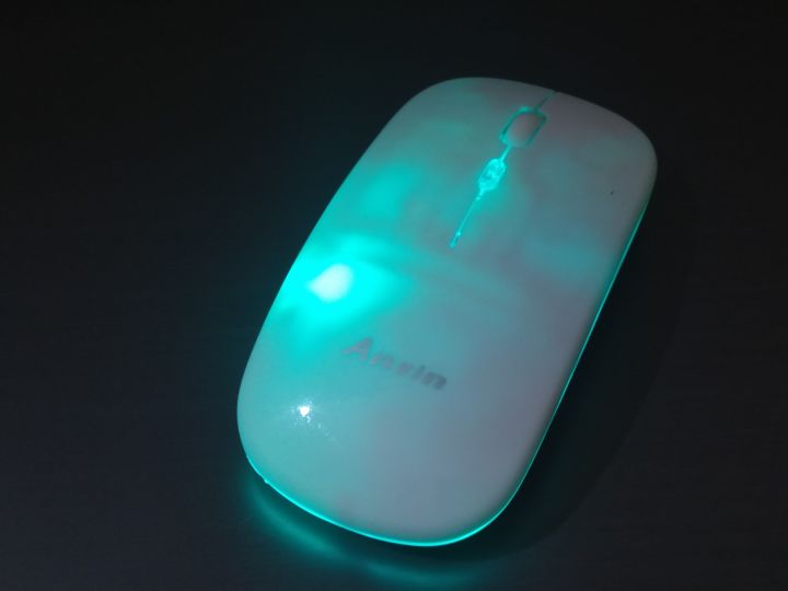 ANXIN AP04 Wireless Mouse Bluetooth Mouse Random Colour With RGB Lights ...