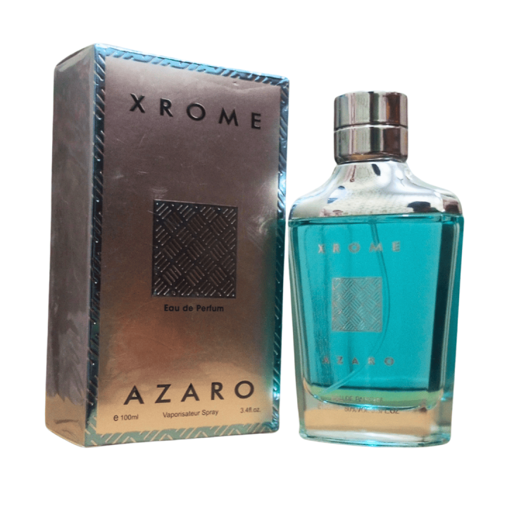 Xrome Azaro 100ml Eau de Parfum for Men – Crisp Blue Fragrance in ...