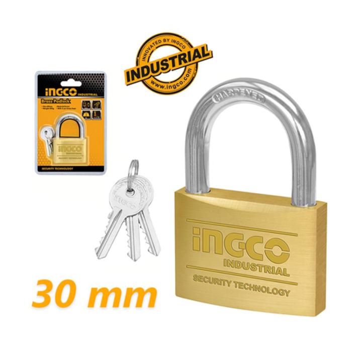 INGCO - Heavy duty Brass Padlock 30mm | Daraz.pk