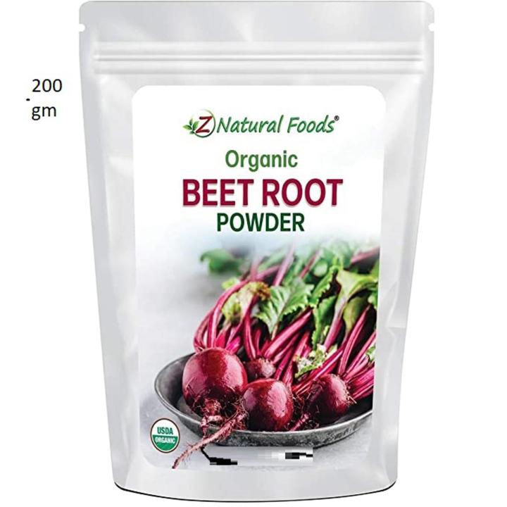Organic Beet Root Powder - 200gm | Daraz.pk