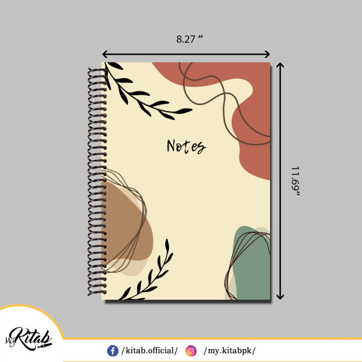 MyKitab - NATURE Spiral Notebook-A4|Notebook for Girls and Boys |Diary ...