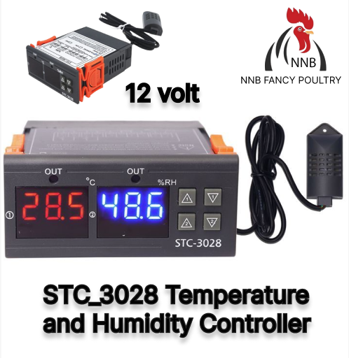 STC-3028 Controller Digital 12 volt Temperature Humidity Controllerfor ...