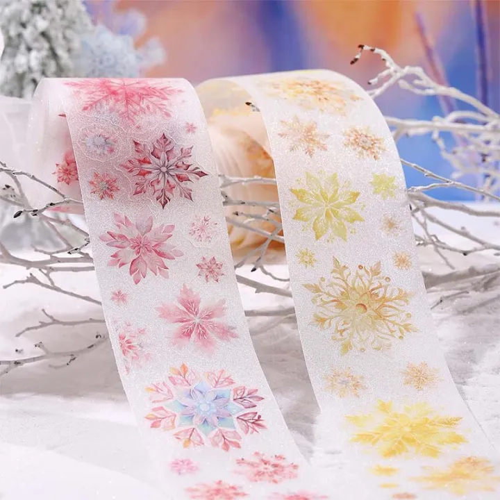 Panda Online 1 Roll Snowfall Silent Series PET Masking Tapes Waterproof ...