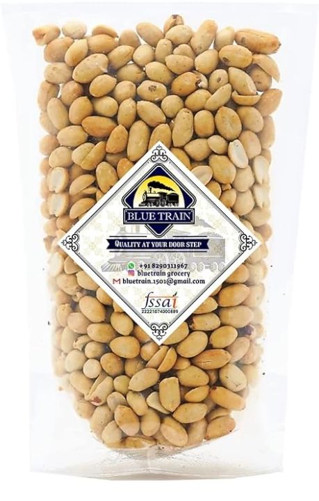 BLUE TRAIN Plain Salted Peanuts / Namkeen Moongfali (Grade A Peanut ...