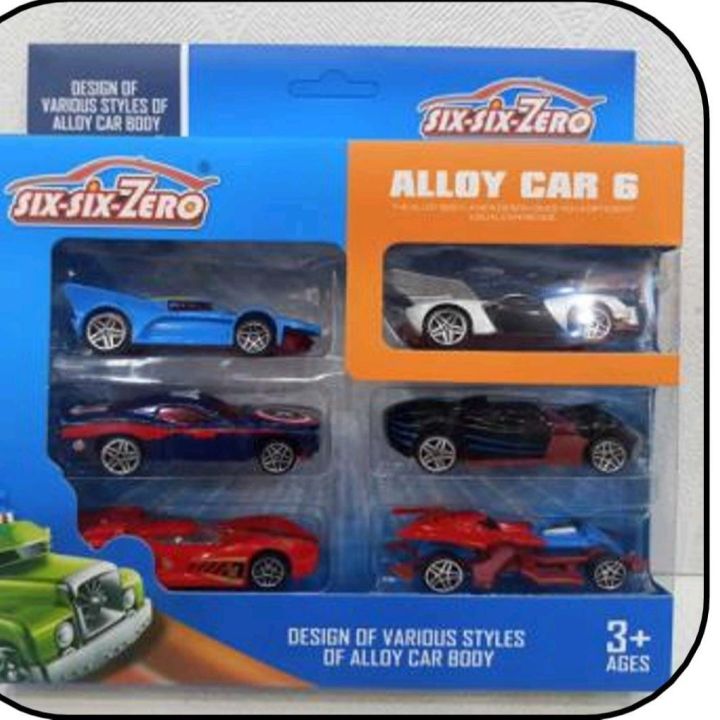 Racer Car Toy Set For Kids and Boys - Vehicles Cars Toys 6PCS | Daraz.pk