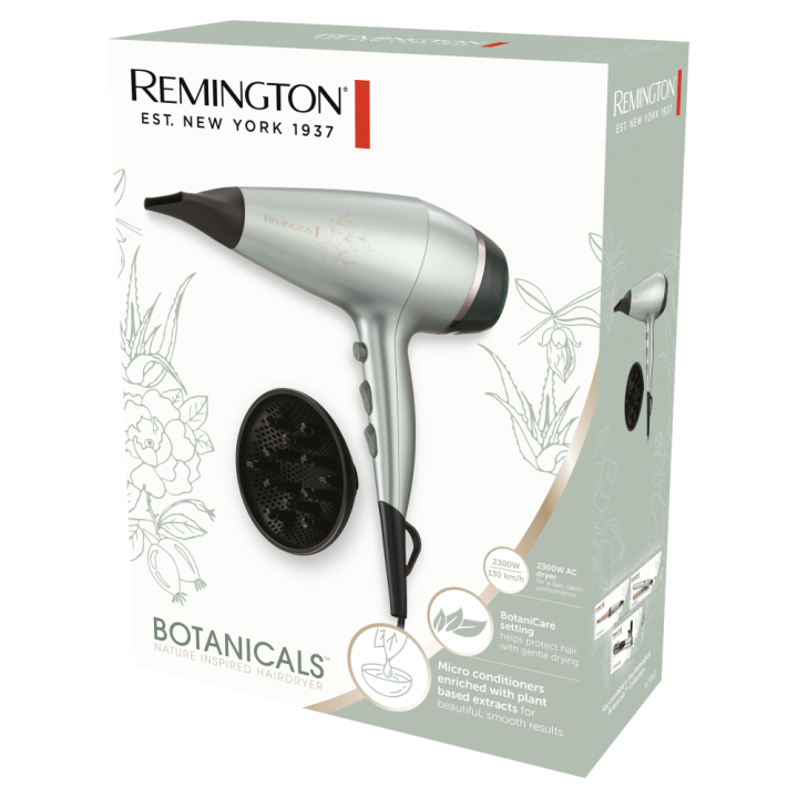 REMINGTON BOTANICALS HAIR DRYER-AC5860 | Daraz.pk