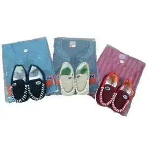 Special offer newborn/infant pack of 3 shalwar kameez with 3 loofer ...