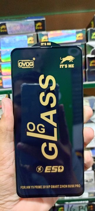 huawei y9 prime 2019 og glass protector | Daraz.pk