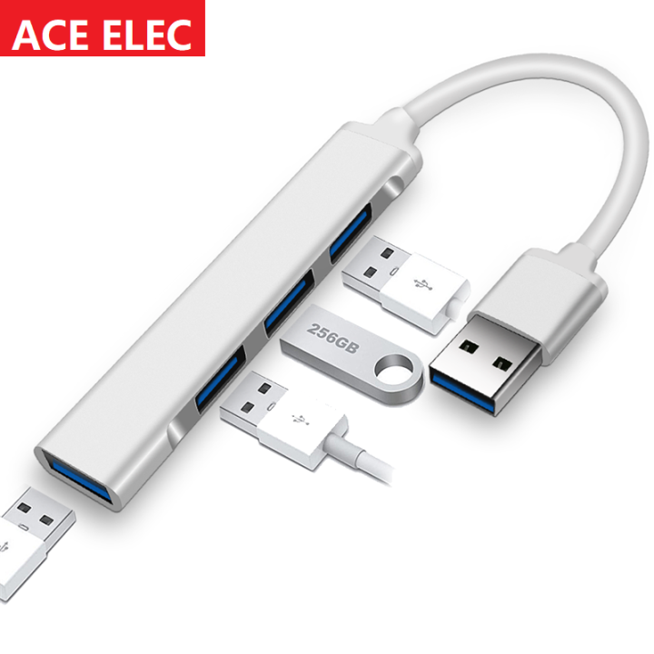 ACE ELEC USB HUB 3 0 Adapter 4 Port USB 3.0 High Speed Splitter OTG ...