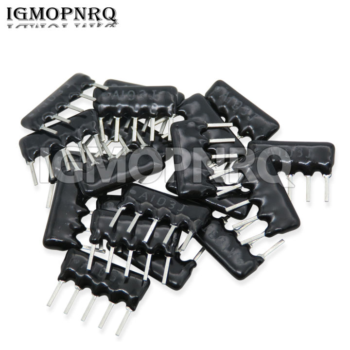 10pcs exclusion Network Resistor array DIP 9PIN 100 220 330 470 510 680 1K 1.2K 1.5K 2K 2.2K 3 ...