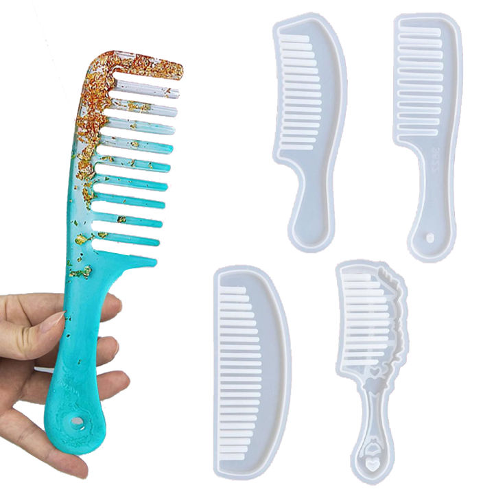 Silicone Comb Jewelry Making Mold Resin Epoxy Mould Casting Handmade ...