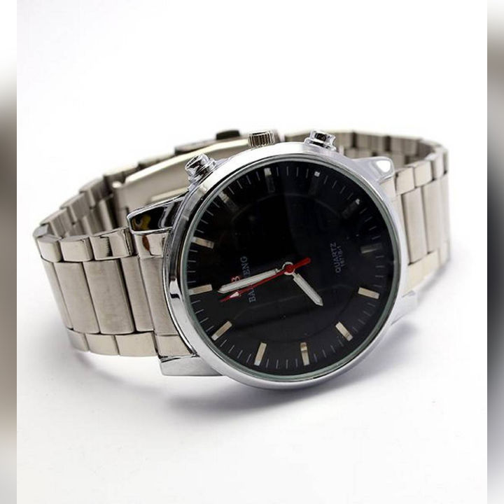 Brand Baisheng Stainless Steel Wrist Watch for Men | Daraz.pk