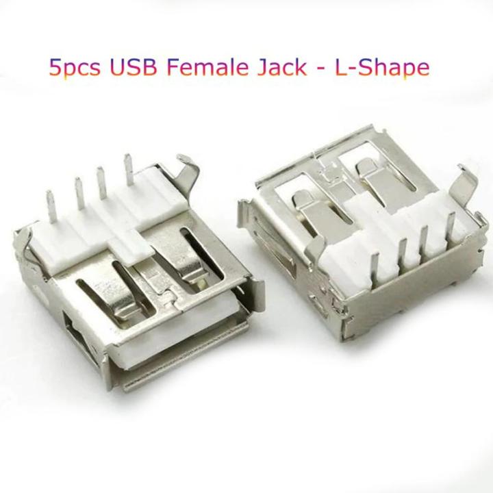 USB Connector USB Female Socket Connector - Right angle| One More Order ...