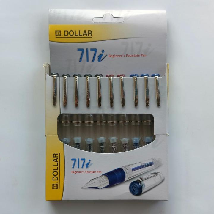 Dollar 717i Fountain Pen Pack of 10 | Daraz.pk