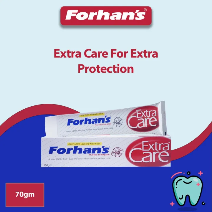 Forhan's Extra Care Toothpaste 70gm | Daraz.pk