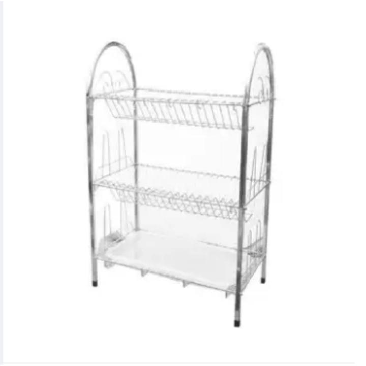 Stainless Steel 3 Tiered Utensils Kitchen Rack | Daraz.pk