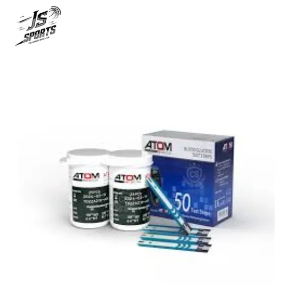 Atom Blood Glucose Test Strips | Sugar Test Machine Strips 25 & 50 Foil ...