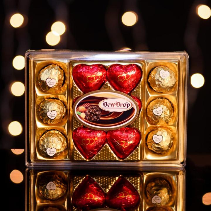 DEW DROP CHOCOLATE BOX – 123GM | Daraz.pk