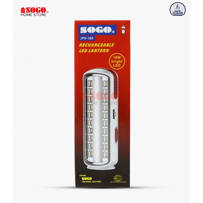 Sogo Rechargeable Emergency Led Lantern Light (JPN-380) | Daraz.pk