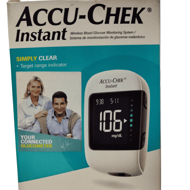 Accu Check Instant Glucometer with pricker life time warrenty SUGAR ...