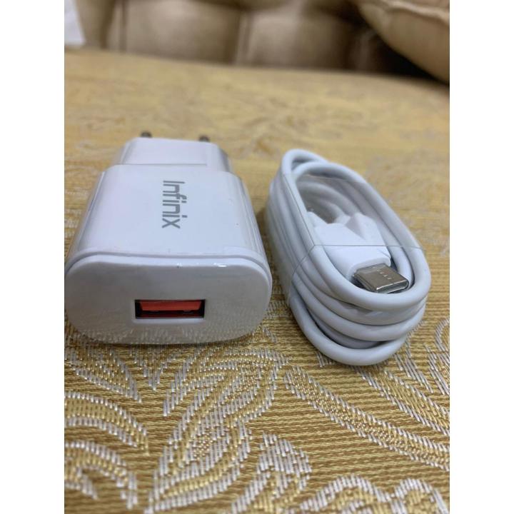 Infinix Fast Charger + Type C Data Cable 3.0 Fast Charging For Infinix ...