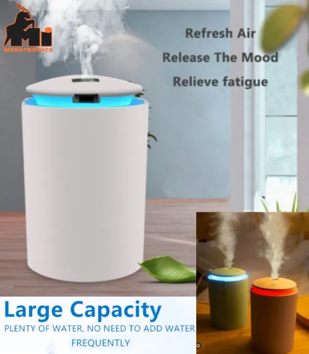 USB Mist Air Humidifier 260ml Portable Ultrasonic Mist Maker Air ...