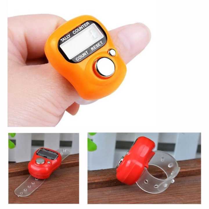 Finger Counter Digital Tasbeeh / Digital Counter Finger Ring tasbih ...