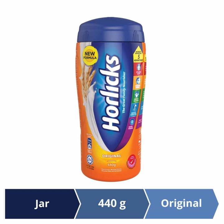 Horlicks Jar Original Powdered Malt Drink (440g) | Daraz.pk