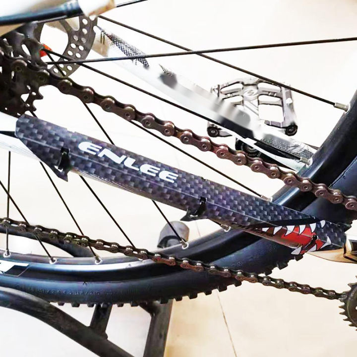 Road Bike Bicycle Cycle Frame Chain Guard Protector Plastic Chainstay ...