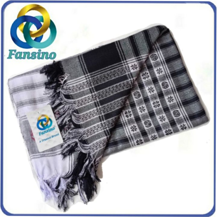 Mufti Rumal | Black Mufti Mehmood Scarf | Daraz.pk