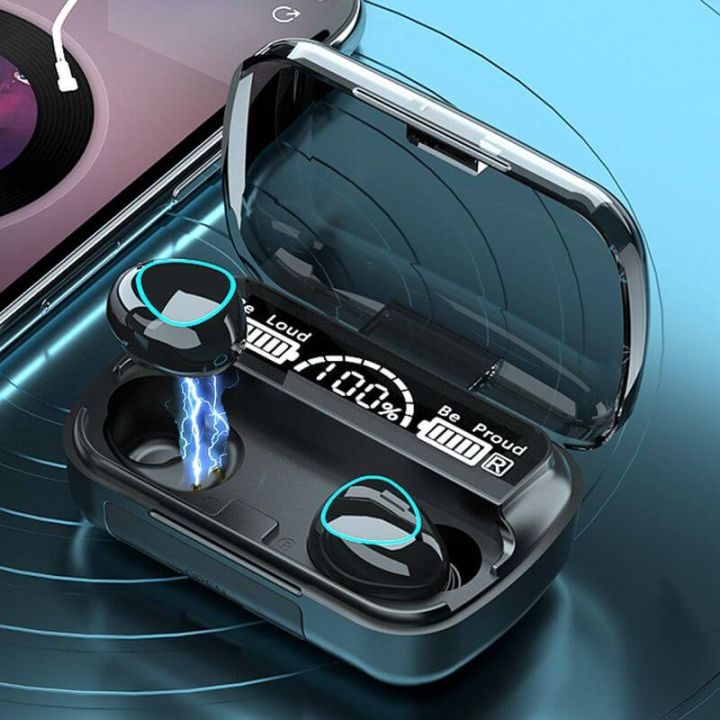 M10 True Wireless Earbuds Airpods M10 Air buds : Bluetooth with Noise ...