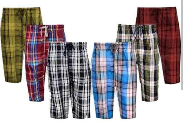 Pack of 4 - Summer Three Quarter Cotton Shorts For Men - With Pockets ...