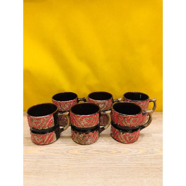 Exotic Ceramic Qawa Cups ( 6 pcs ) | Daraz.pk