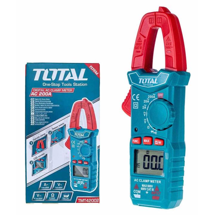 Total TMT42002 Digital AC clamp meter | Daraz.pk