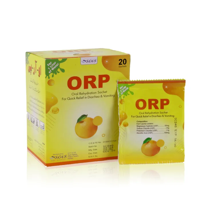 ORP (Oral Rehydration Sachet-ORS) Orange - Sois Life Sciences | Daraz.pk