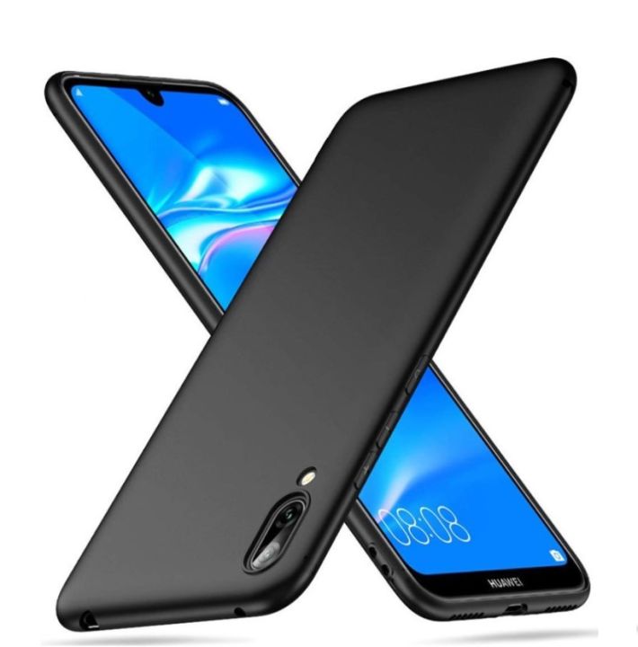 HUAWEI Y6 PRIME 2019 MATE BLACK SOFT SILICON BACK COVER | Daraz.pk