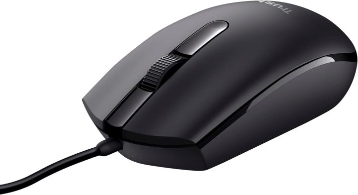 Black USB Wired Optical Mouse 1000-DPI Portable Gamer Mouse Mice For Pc ...
