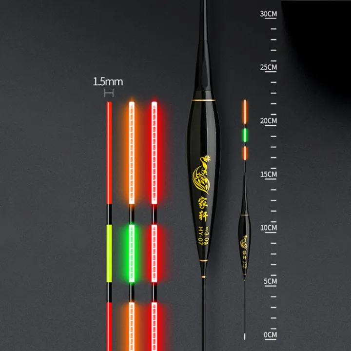 Smart Led Fishing Float Highly Sensitive Color Changing Bite Indication ...
