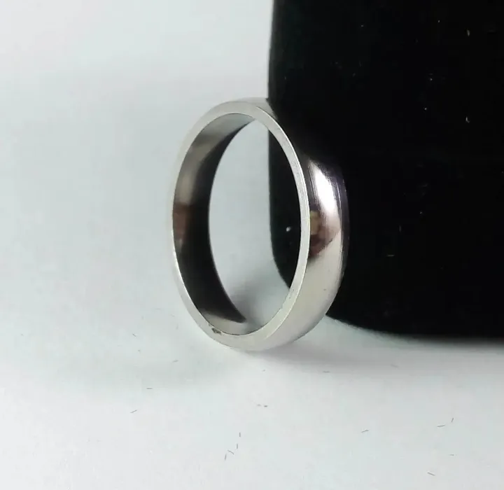 Silver Titanium Challa Ring for Men | Daraz.pk