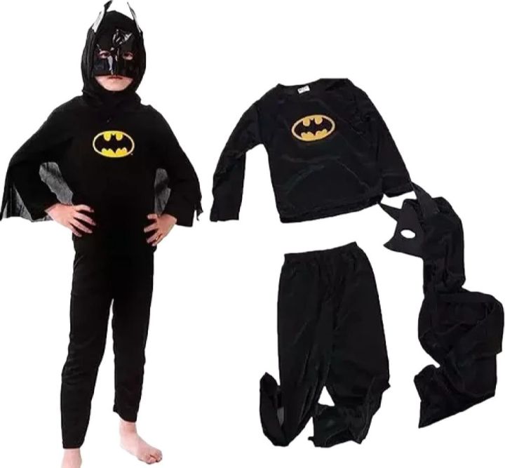 Batman Costume Dresses | For Kids 2 | 10 Years Full Costumes Suit With ...