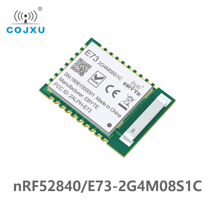 Nrf52840 2.4ghz Ic Rf Module 8 Dbm Cojxu E73-2g4m08s1c Long Range Ebyte Bluetooth 5.0 Nrf52 ...