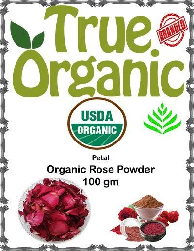 Organic Rose Powder 100gm | Daraz.pk