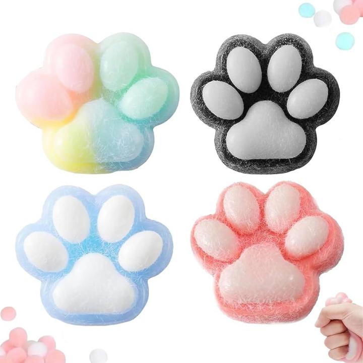 Squishy Cat Paws , Cat Paw Anti-Stress Toy' Cat Squishy Squeeze Toy ...