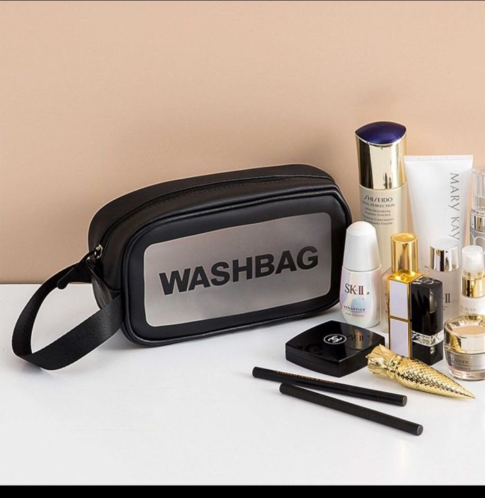 Wk Life Portable Waterproof Transparent Cosmetic Wash Bag | Daraz.pk