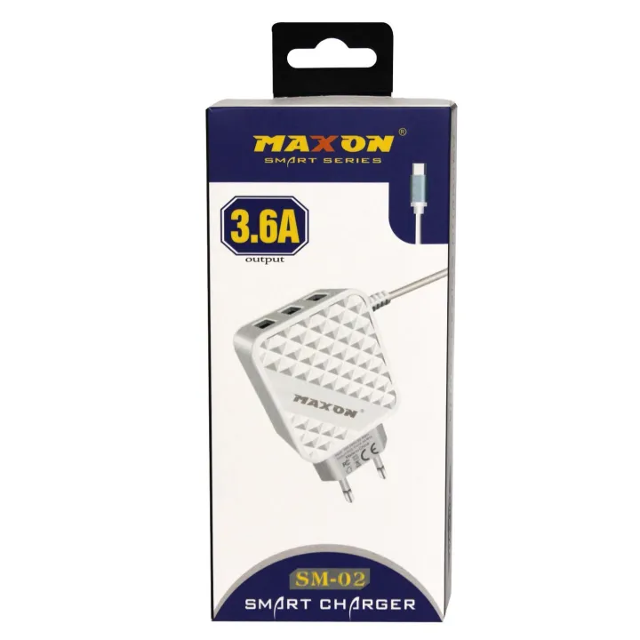 SM-02 MAXON Smart Charger 3XUSB …. | Daraz.pk
