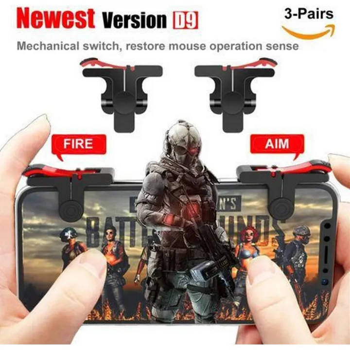 Mobile Game D9 Trigger Triger Thumb Controller Easy Finger On Button ...