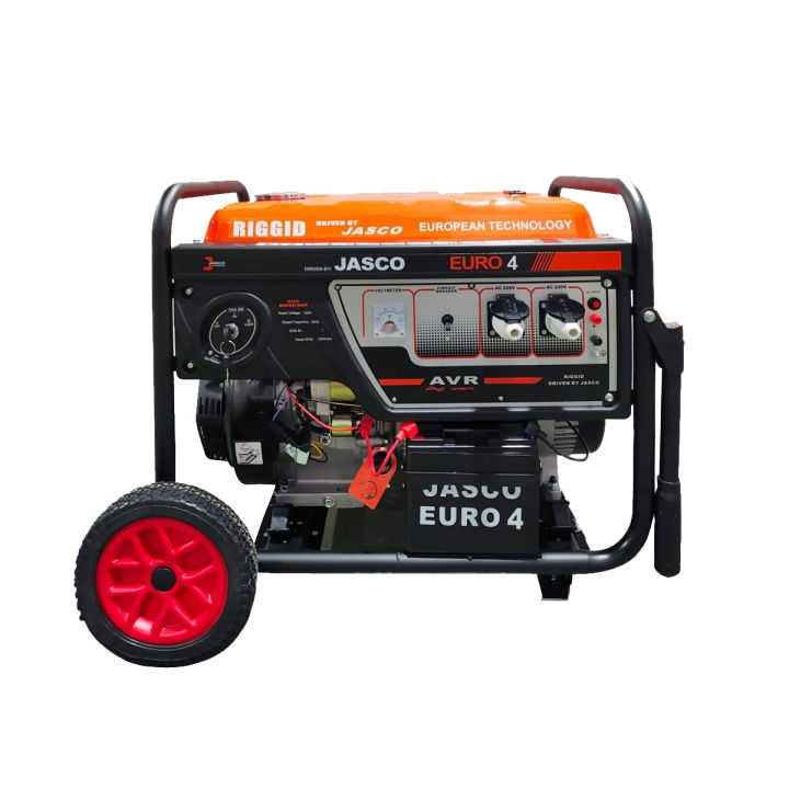 RIGGID DRIVEN BY JASCO GAS-OLINE GENERATOR RG 5600 3KVA WITH BUILT IN ...